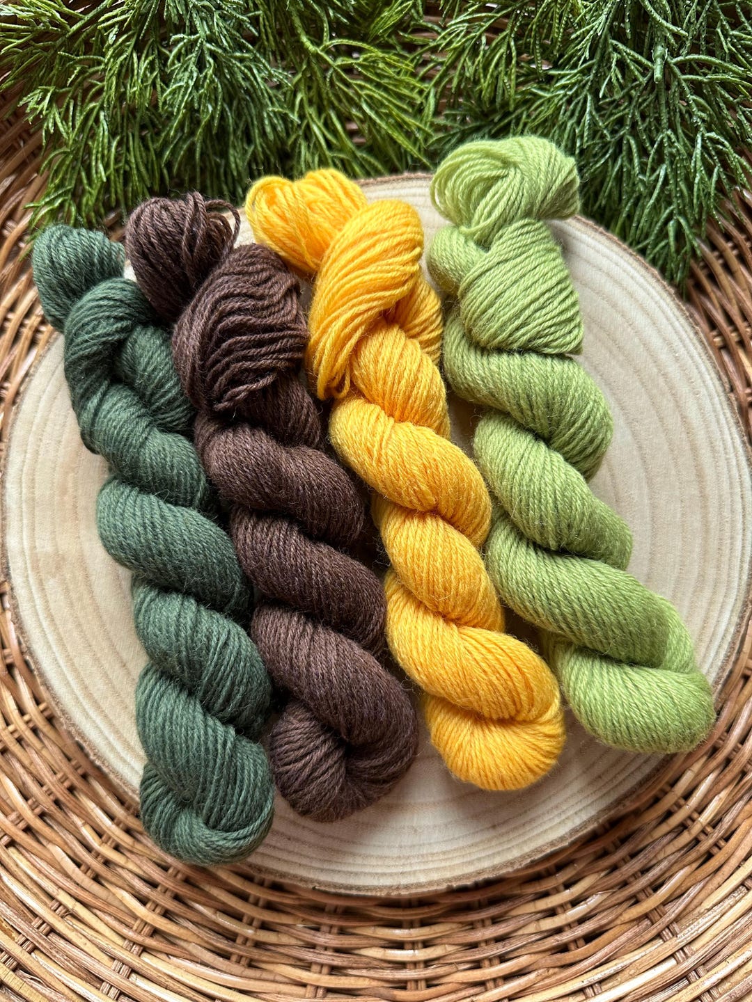 285 Eur/kg Fingering Weight 4ply 20g Sock Yarn Mini Skeins Set for ...