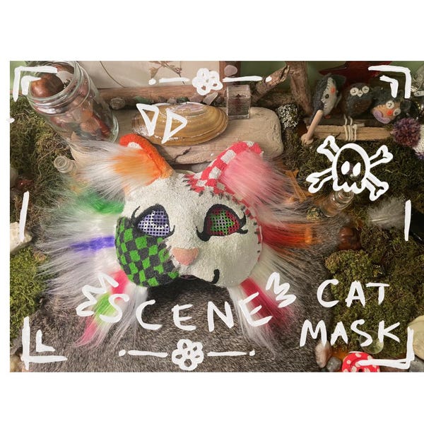 Scene Therian Mask - Etsy