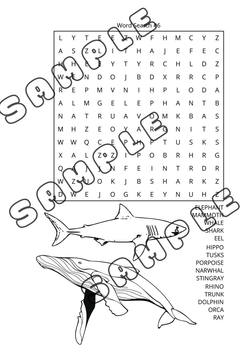 Animals Word Search & Colouring Book | 2-in-1 Fun | 60 Puzzles ...