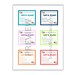 Play Date Contact Cards - Let's Play Printable Parent Contact Card for ...