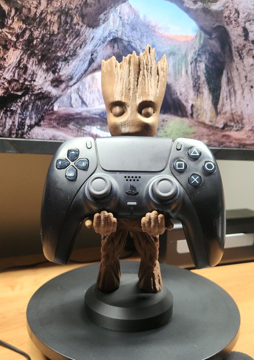 Groot Controller Holder Phone Holder Gaming Decor Office Phone Stand Gift for Gamer Gamer Gear ...