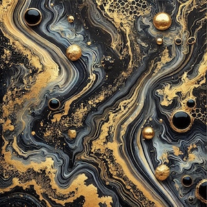 Modern Resin Art Textures: Vibrant DIY Home Decor (PNG Digital Download ...