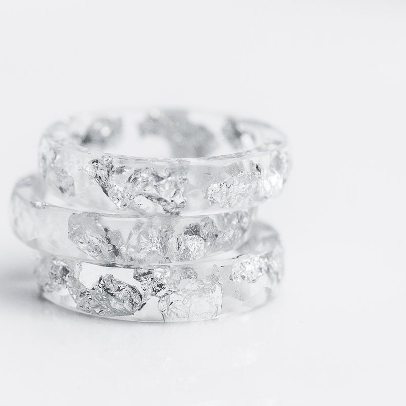 Resin Stacking Ring - Etsy