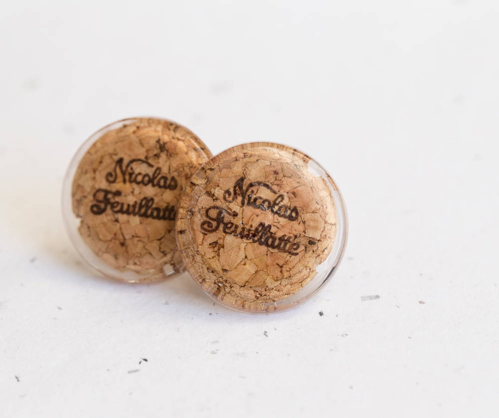 Champagne Cork Men Cufflinks French Wine Groomsmen Gift | Etsy