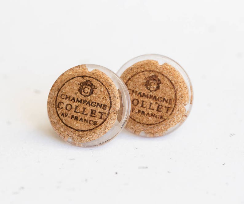 Champagne Cork Men Cufflinks French Wine Groomsmen Gift | Etsy