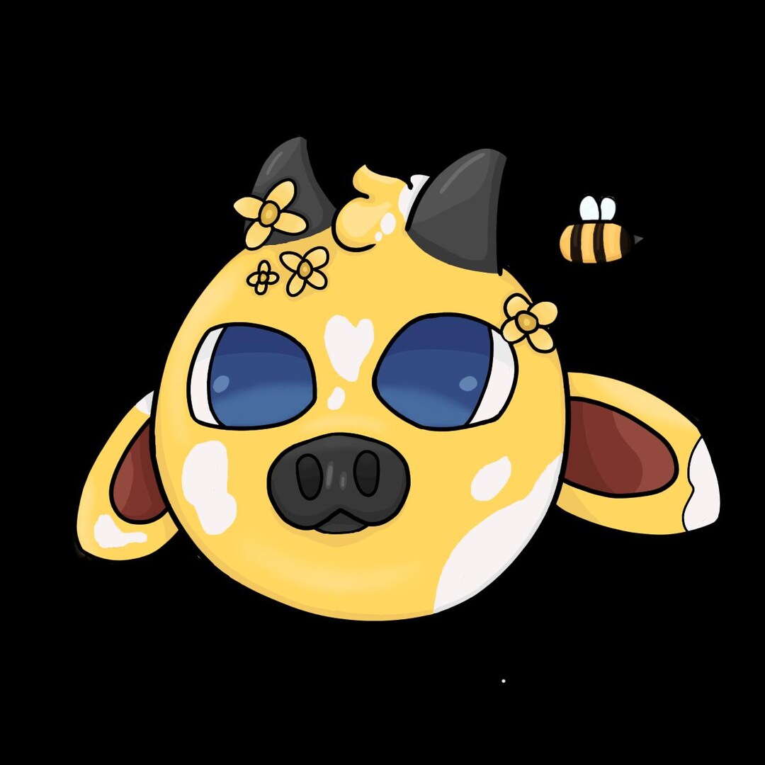 Minecraft Moobloom Sticker - Etsy