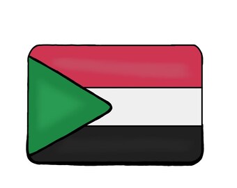 Free Sudan Sticker Pack, Sudanese Flag Stickers, Support Sudan Sticker ...