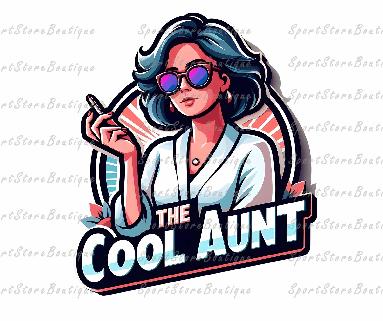 The Cool Aunt PNG, Elegant Woman PNG, Radiant Woman Png, Classy Woman ...