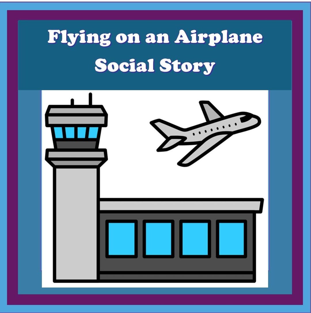 Flying on an Airplane Social Story - Prep Your Child With Autism for ...