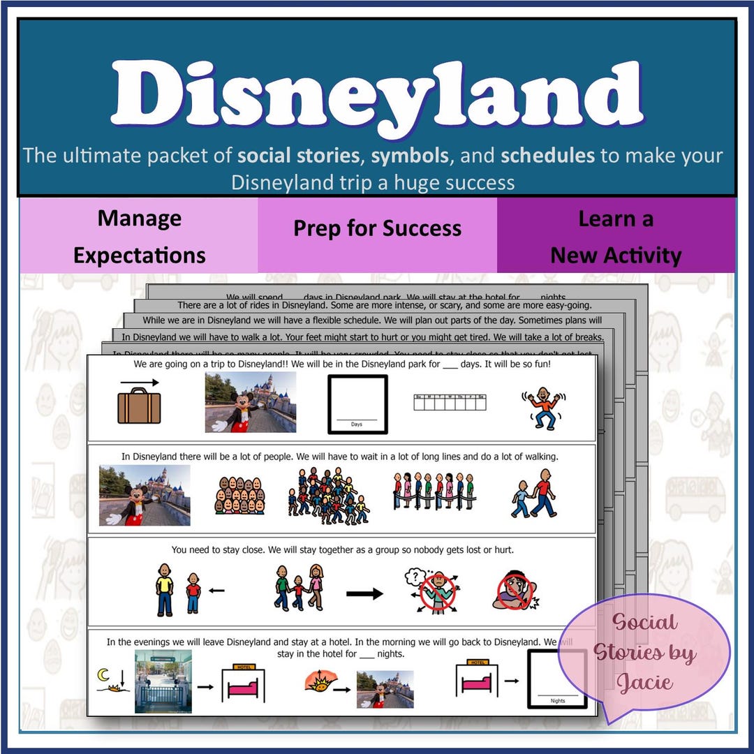 The Ultimate Packet of Social Stories, Symbols, and Schedules for ...