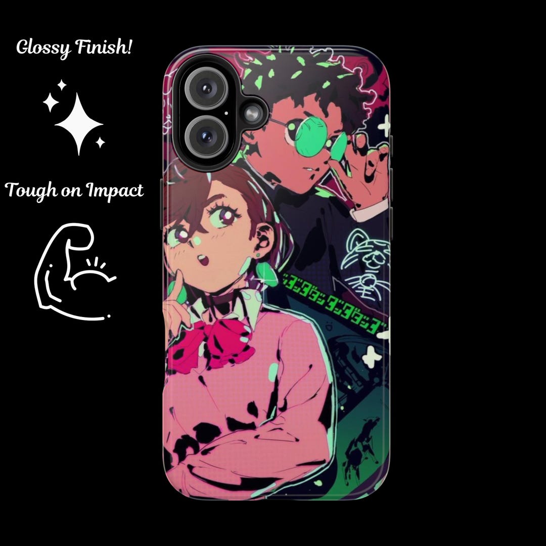Dandadan Anime Phone Case Durable Dandadan iPhone Case Ken Takakura and ...