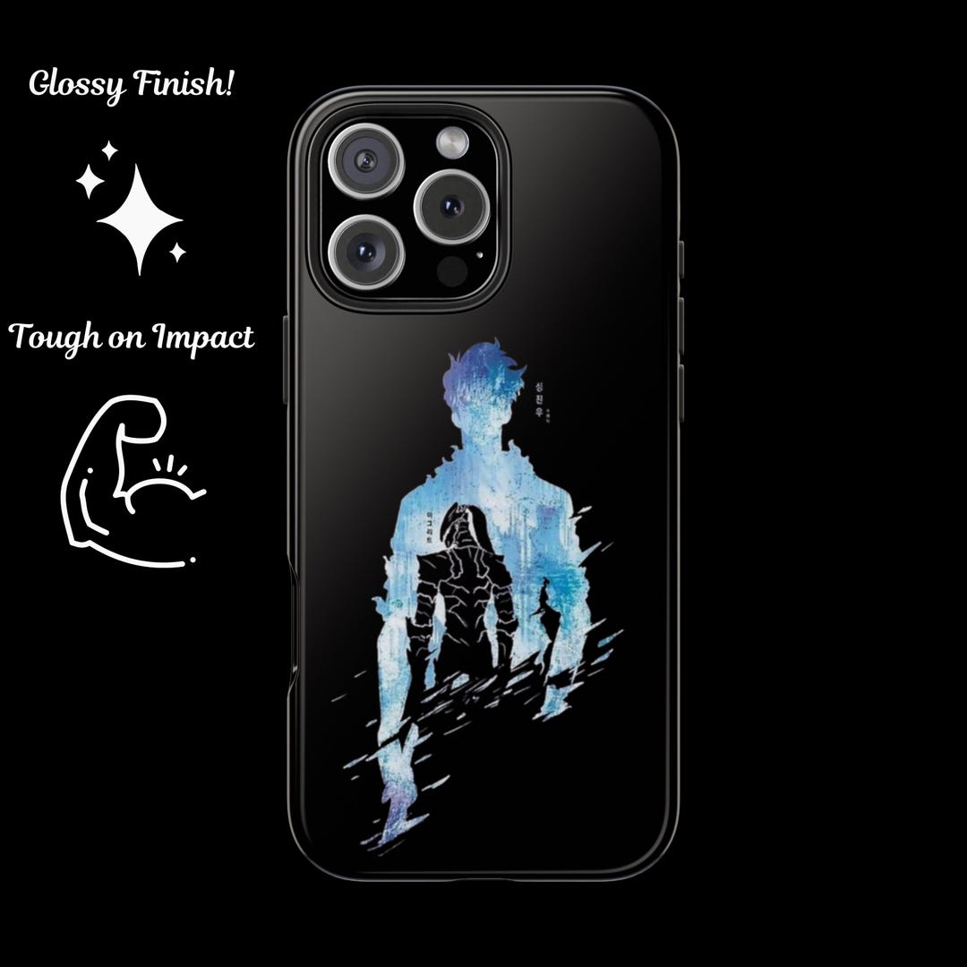 Solo Leveling Phone Case Sung Jinwoo Phone Case Anime iPhone Case Arise ...