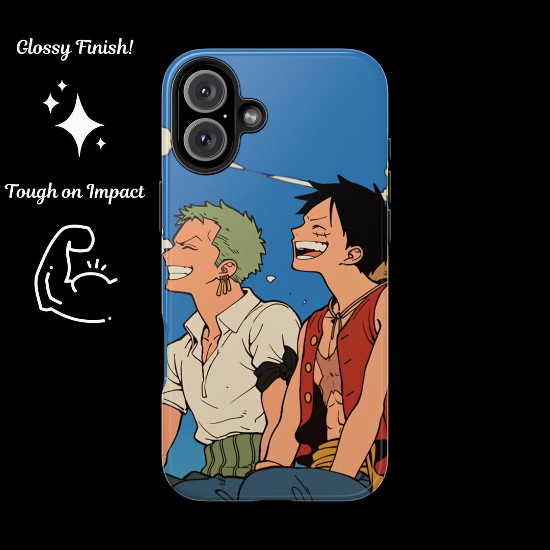 Luffy and Zoro Phone Case From One Piece Phone Case for Anime Fan of ...