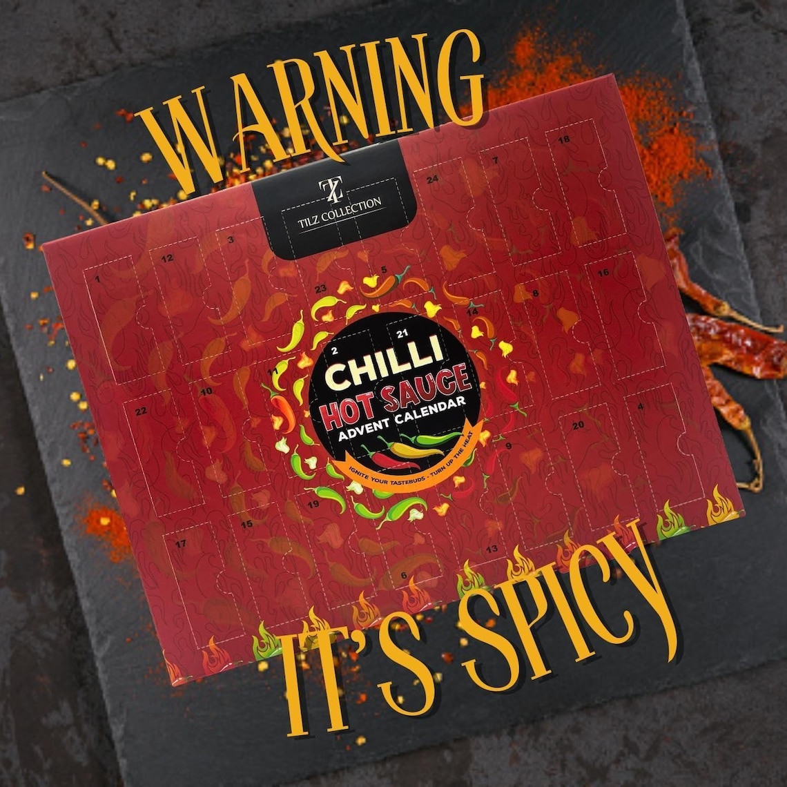 Chilli Advent Calendar 2025 – 24-day Hot Sauce Gift Set | Christmas ...