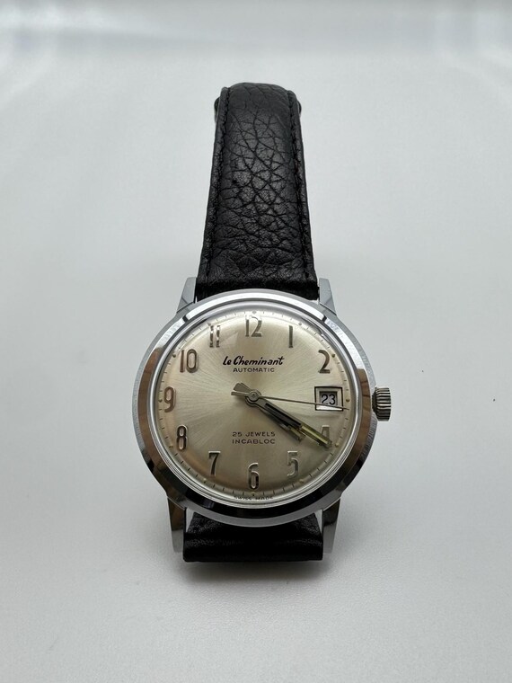 Rare Vintage Swiss Watch , Le Cheminant Automatic Wat… - Gem
