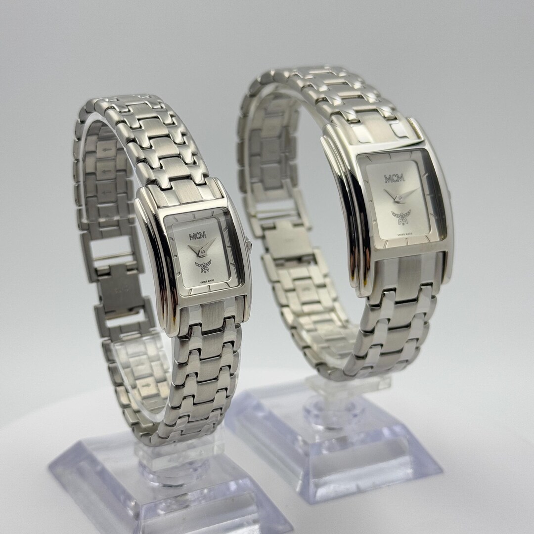 Authentic Vintage MCM Swiss-made Watch – Silver Stainless Steel, Unisex ...