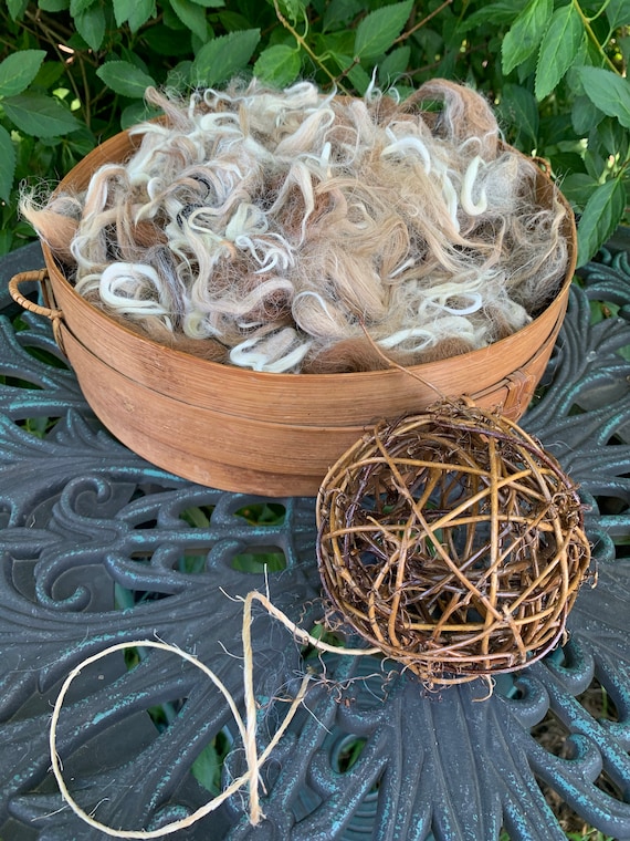 Alpaca Bird Nesting Ball DIY Kit - Etsy