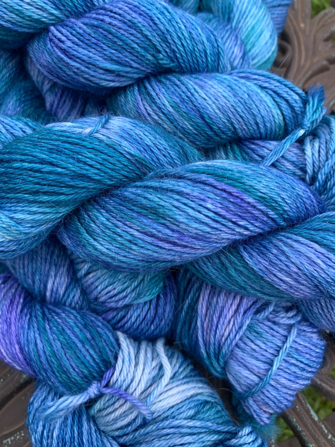 Paca-paints Hand-dyed DK Weight Alpaca Yarn Anemone - Etsy
