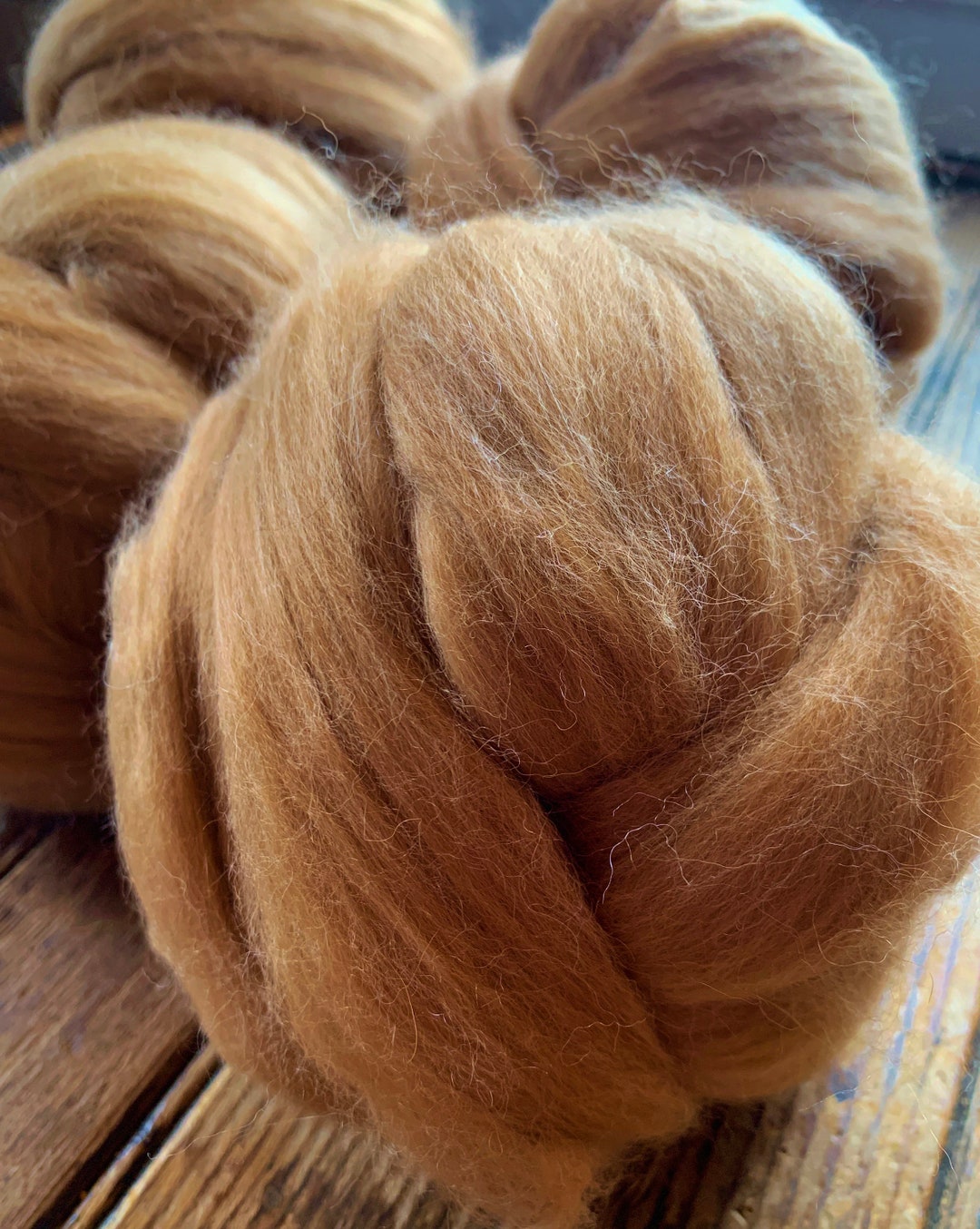 Baby Alpaca Roving, Cinnamon Brown, Spinning & Felting Fiber (4 Oz) - Etsy