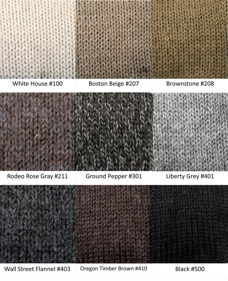 Classic Alpaca Yarn DK Weight Natural Colors 110 Yards - Etsy