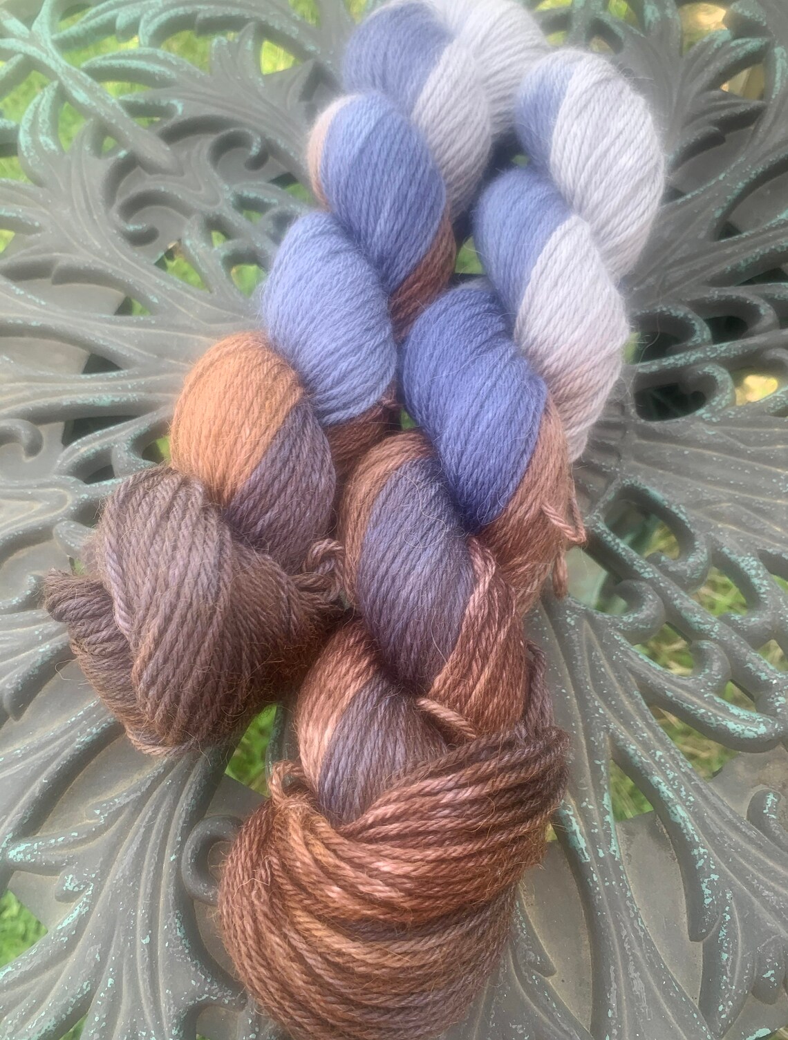 100% Alpaca Yarn DK Weight Hand Dyed 220 Yards Superfine - Etsy