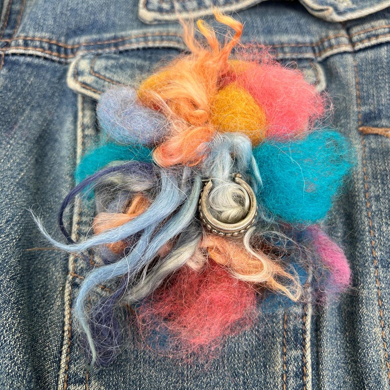 Colorful Felt Pins - Etsy