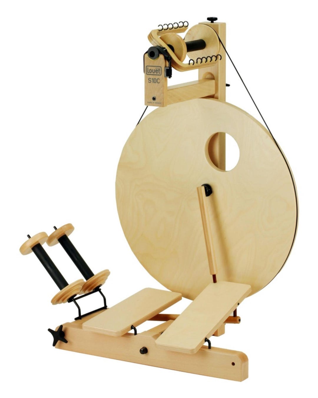 Spinning Wheels, Louet S10 Spinning Wheel, Single Treadle or Double ...