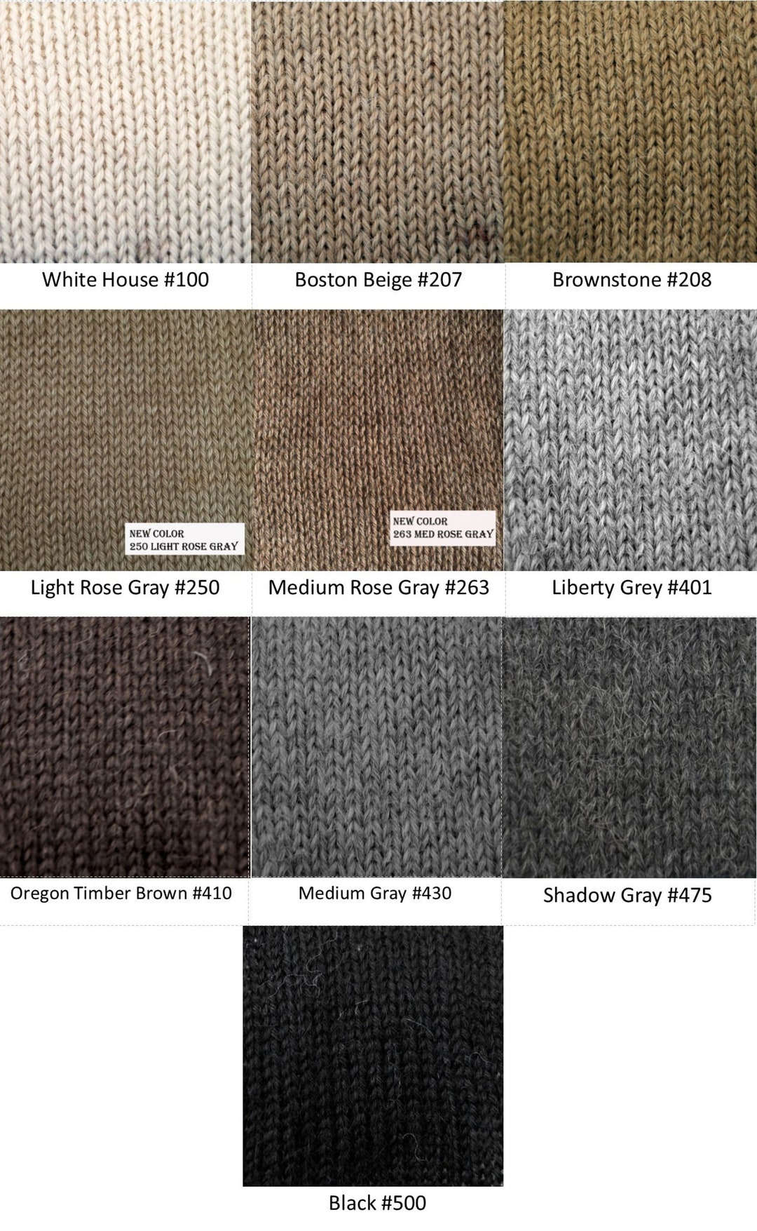 Classic Alpaca Yarn, DK Weight, Natural Colors, 110 Yards - Etsy