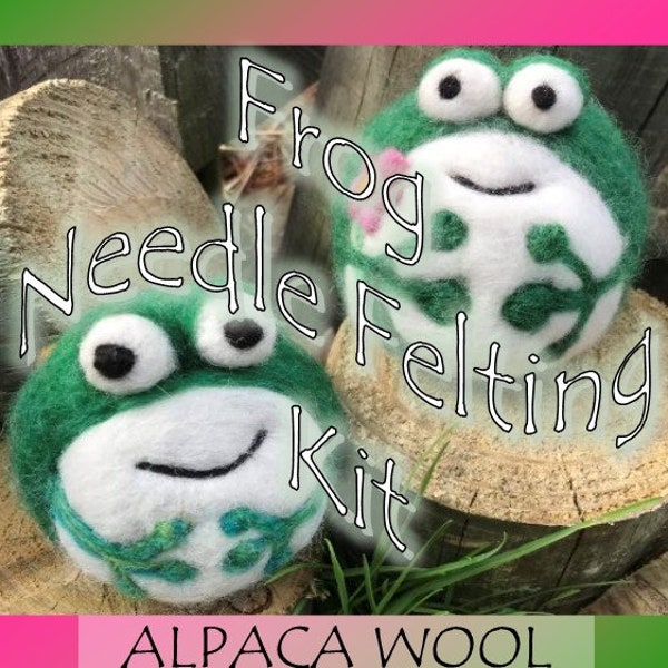 Needle Felted Frog - Etsy