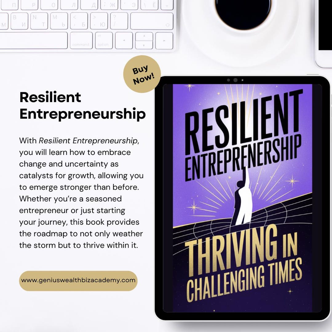 Resilient Entrepreneurship: Thrive in Challenging Times - Etsy