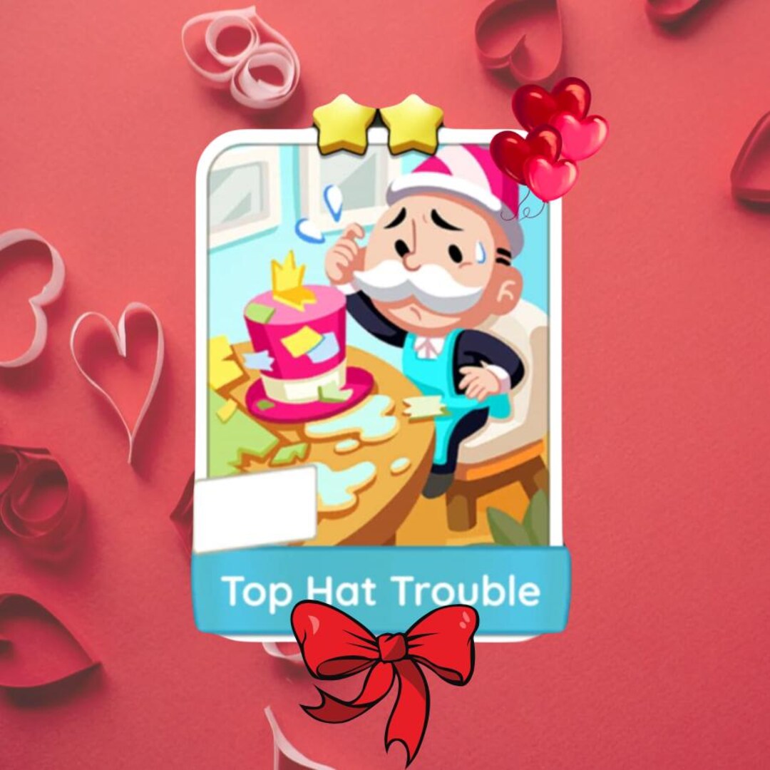 Top Hat Trouble - Digital Sticker - Etsy