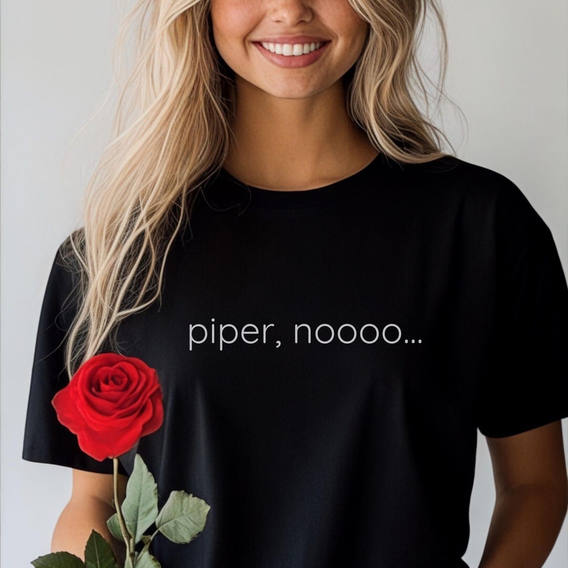 White Lotus Unisex Tee, Piper Nooooooo Tshirt, Graphic Shirt, Vintage ...