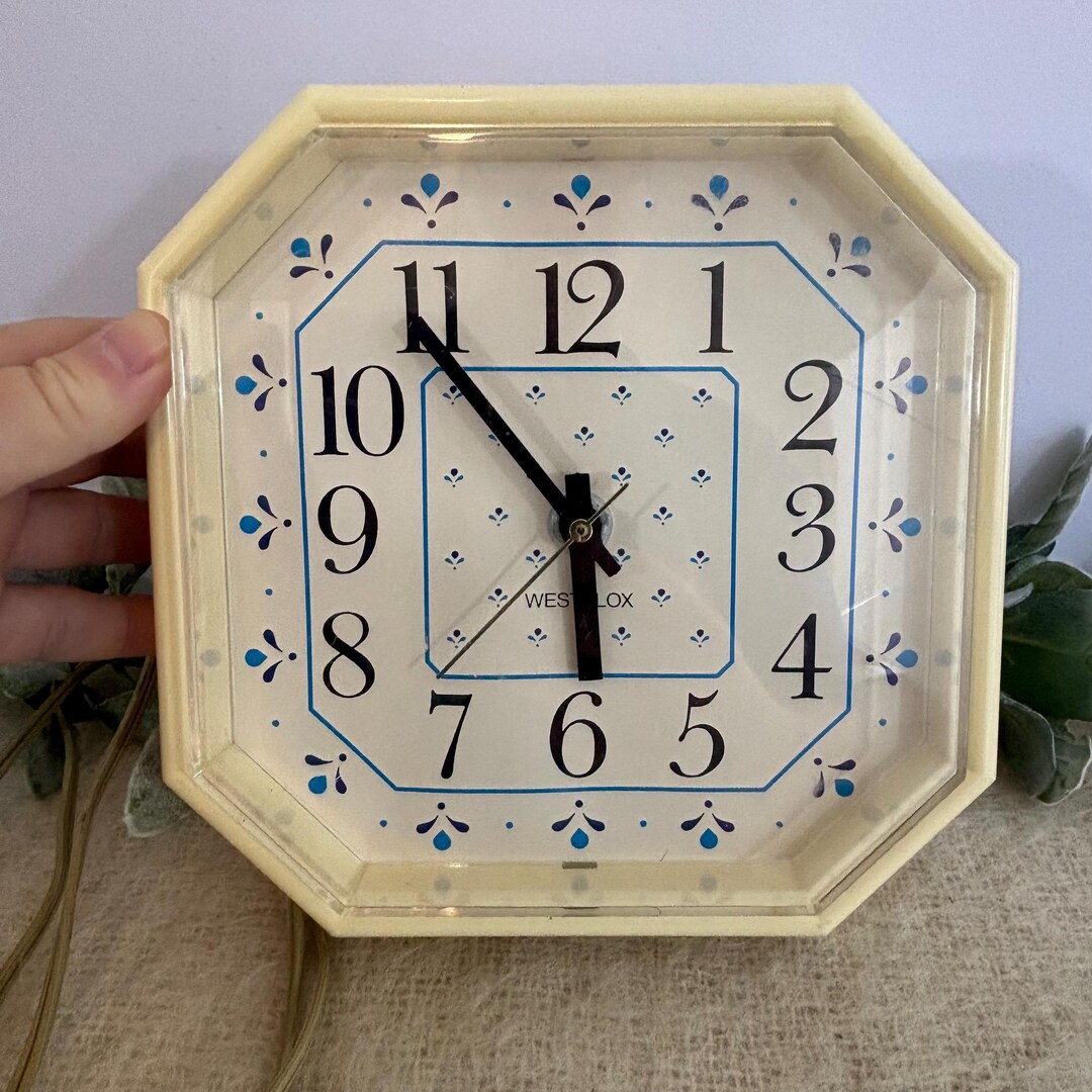 Westclox Elise Wall Clock - Etsy