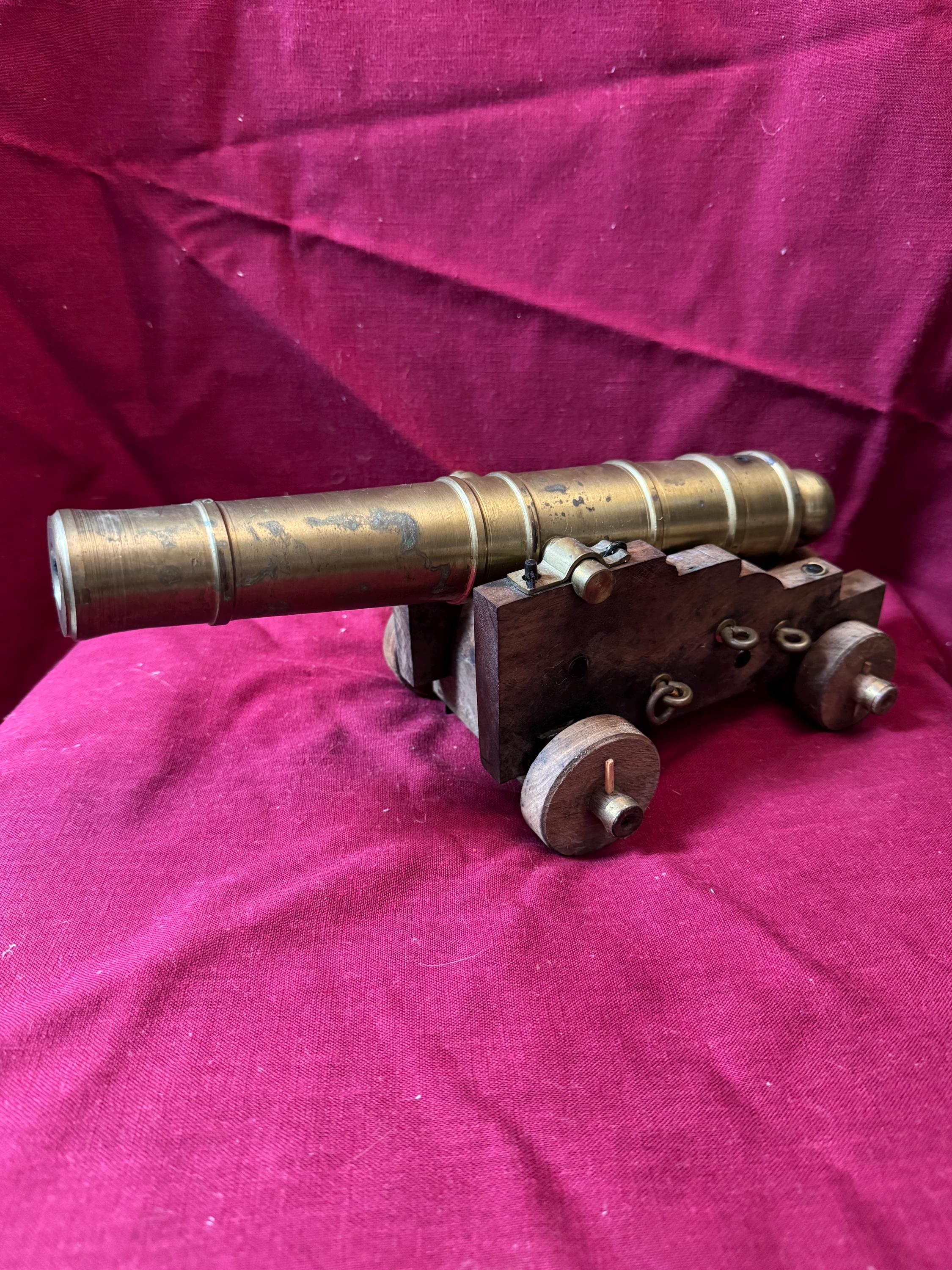 Vintage Bronze Cannon - Etsy