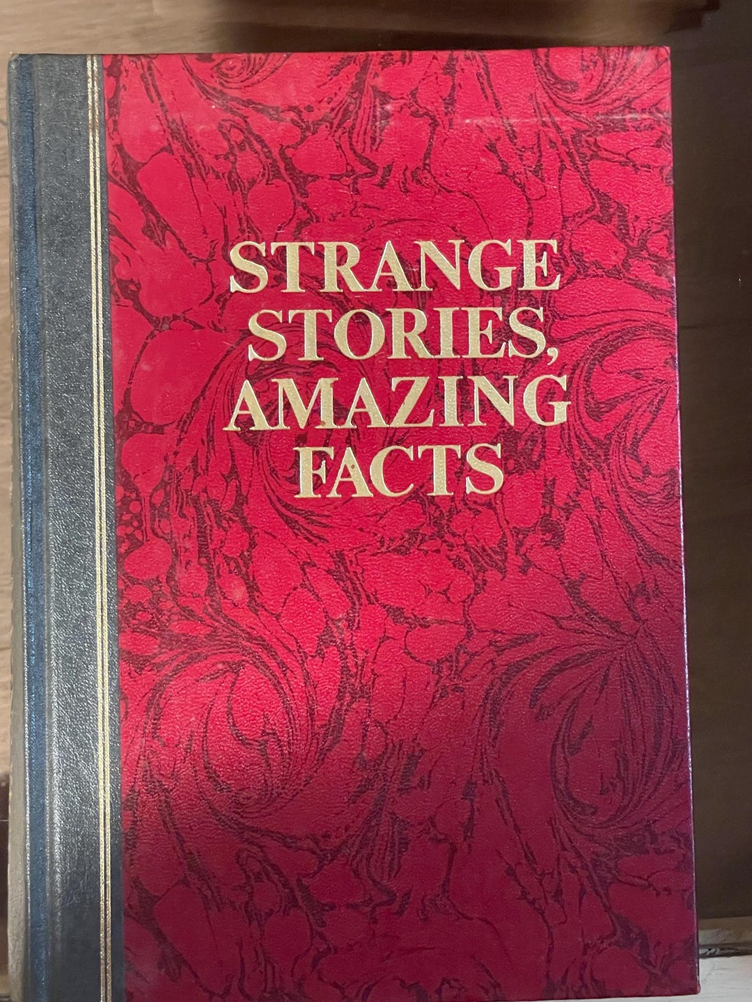 Vintage Book:strange Stories Amazing Facts - Etsy