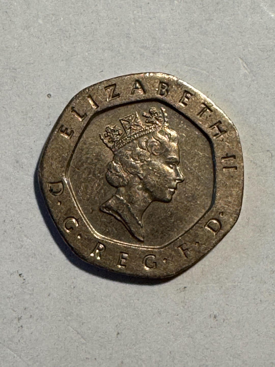 Queen Elizabeth II. 20 Pence 1993 - Etsy