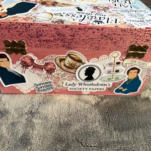BRIDGERTON Inspired LARGE Keepsake Box - Etsy