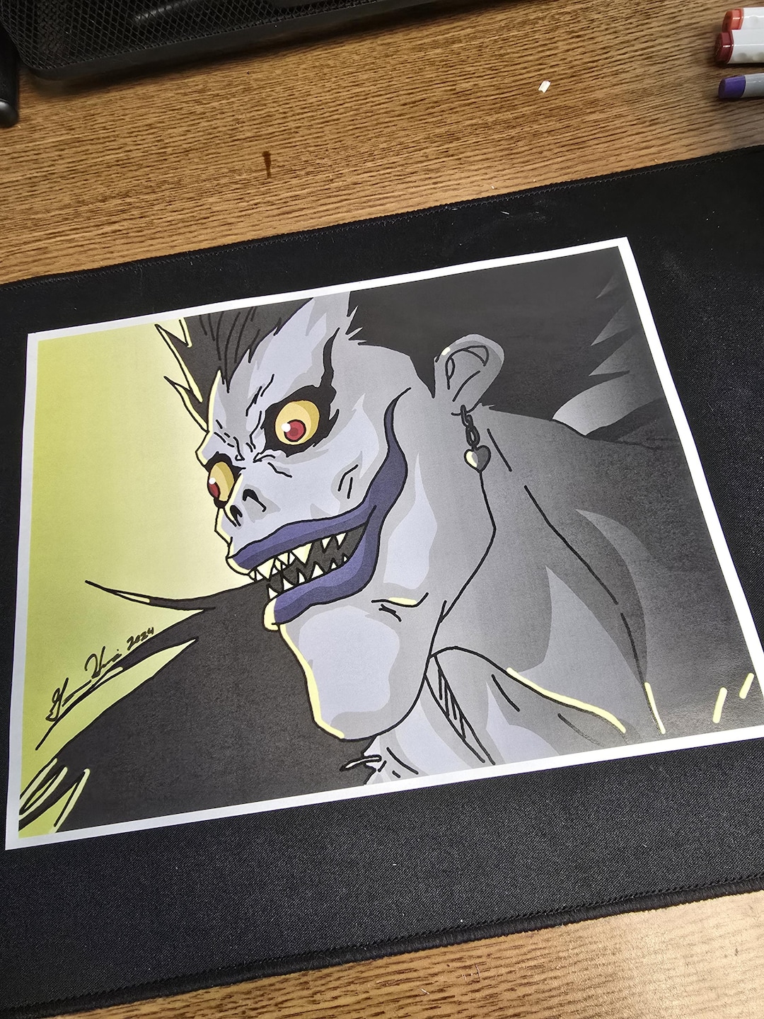 Ryuk Art Print - Etsy