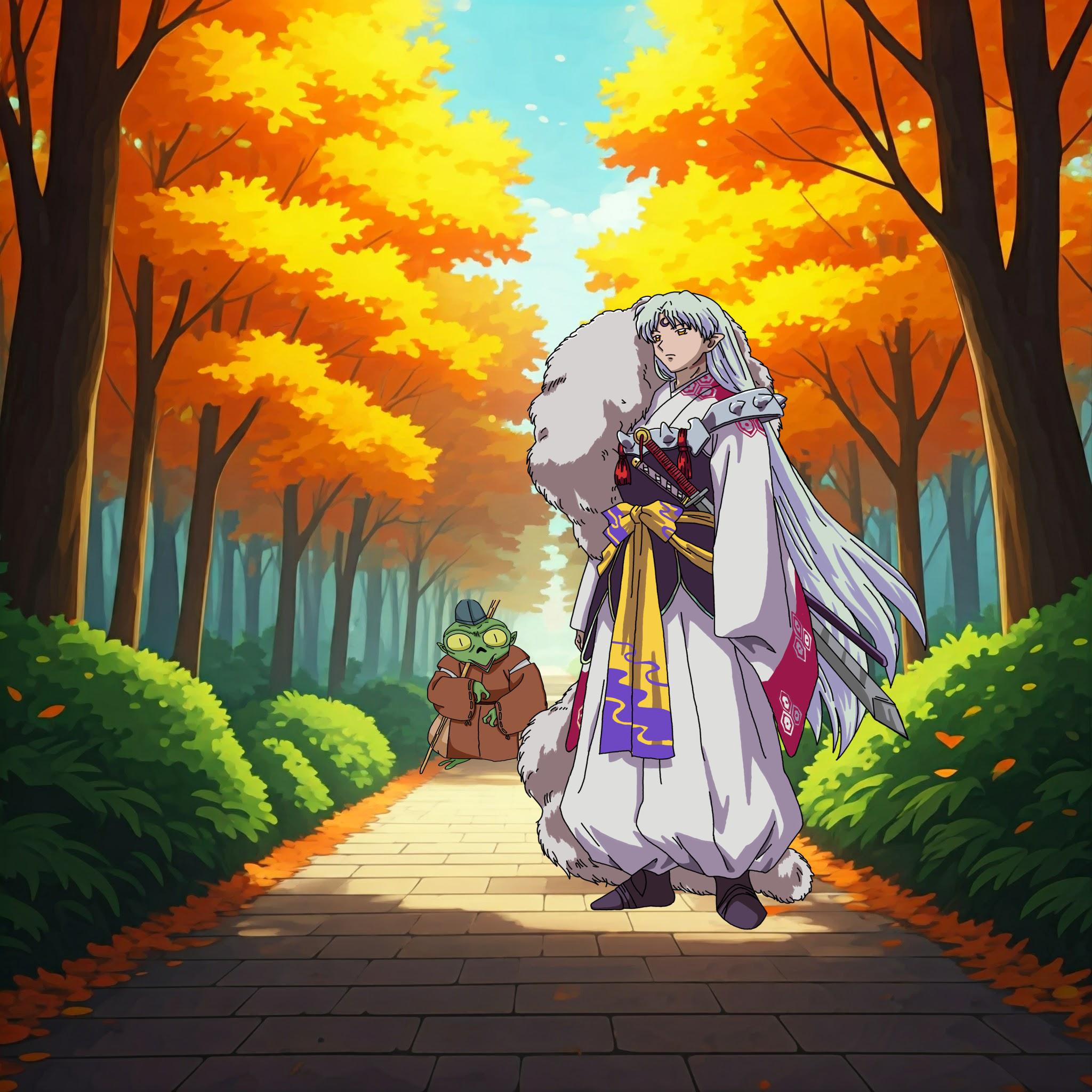 Sesshomaru and Jaken From Inuyasha - Etsy