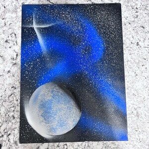 Galaxy Paintings Spray Paint Paintings - Etsy