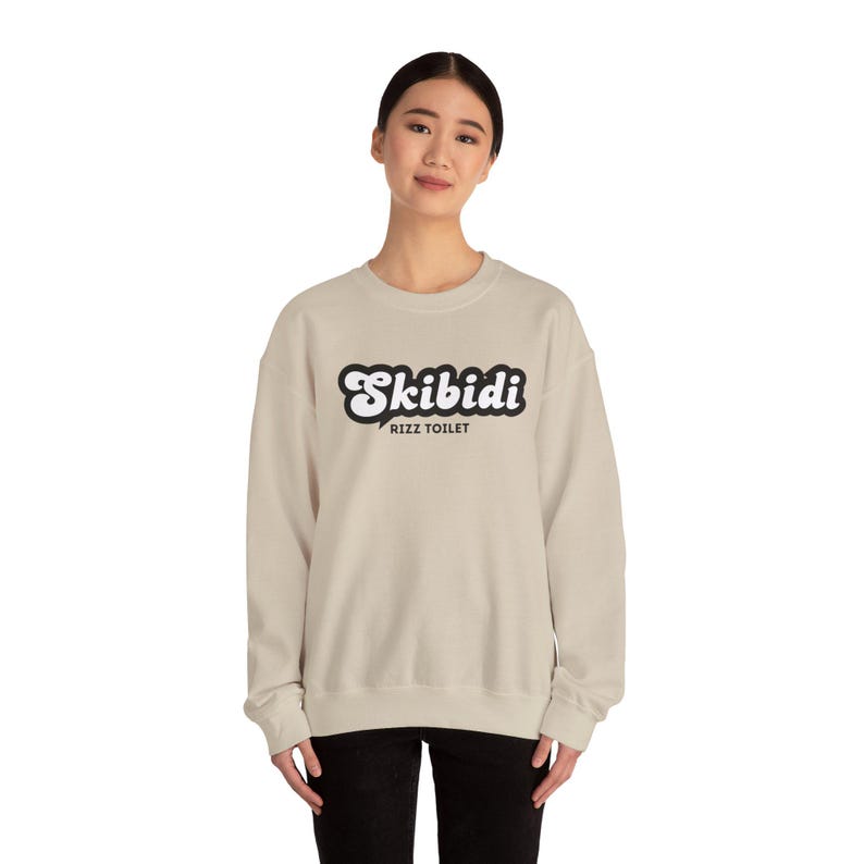 Skibidi Rizz Toilet, Skibidi, Skibidi Rizz, Gen Z Sweater, Gen Alpha ...