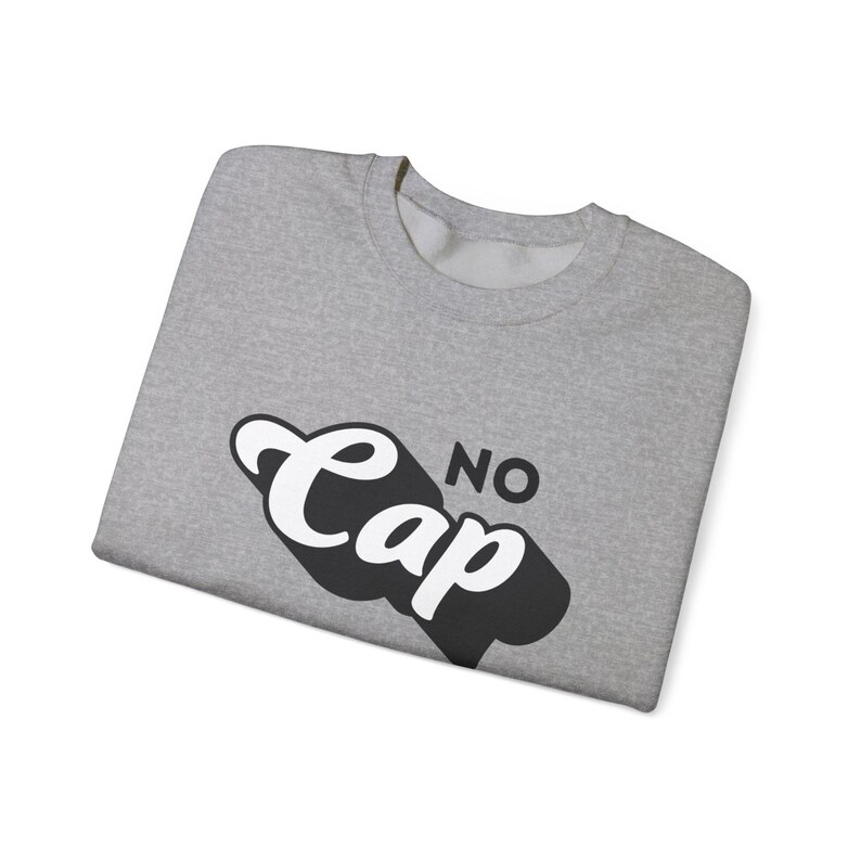 No Cap, No Cap Shirt, Gen Z, Gen Z Sweater, Gen Alpha, Gen Alpha Slang ...