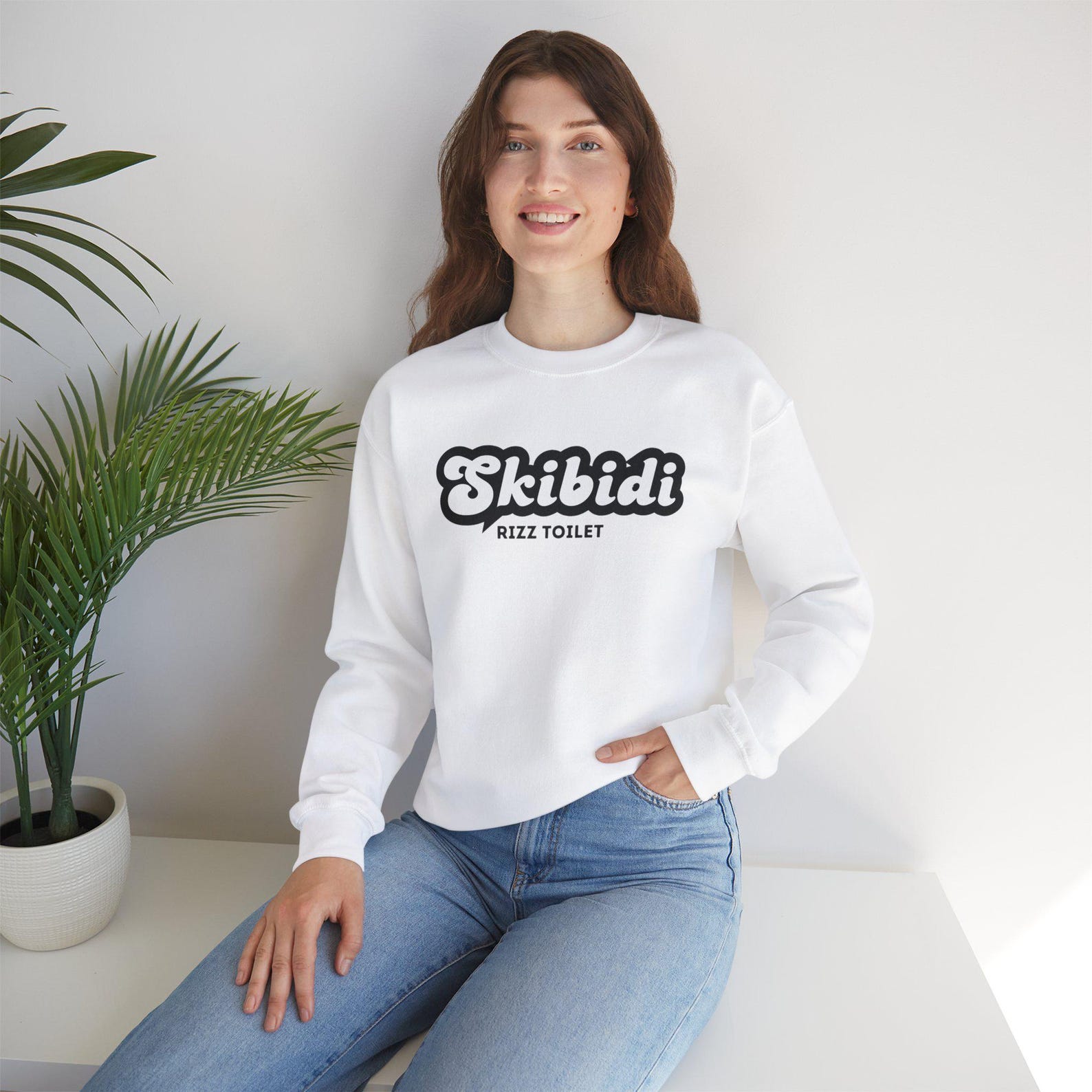 Skibidi Rizz Toilet, Skibidi, Skibidi Rizz, Gen Z Sweater, Gen Alpha ...