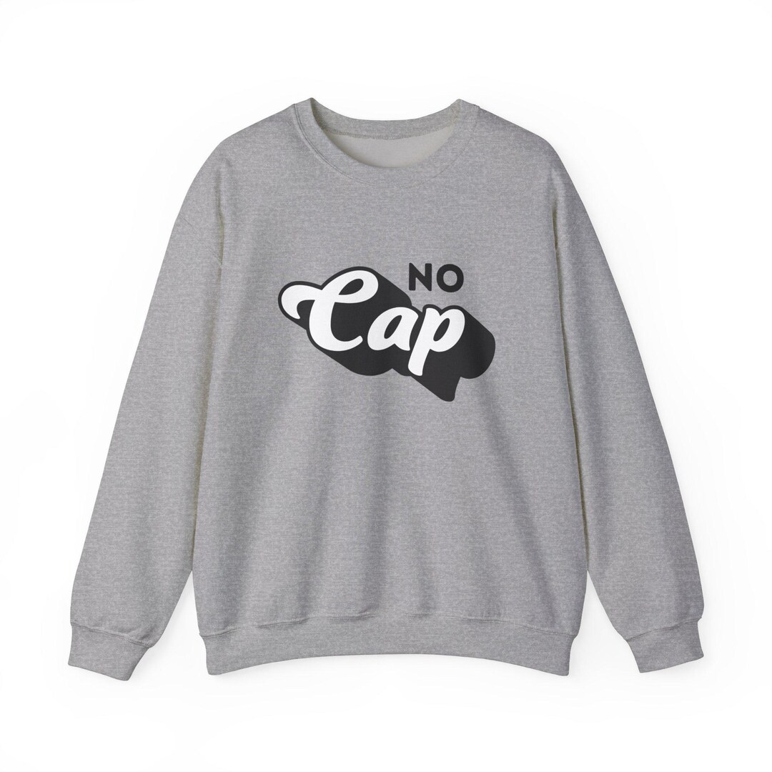 No Cap, No Cap Shirt, Gen Z, Gen Z Sweater, Gen Alpha, Gen Alpha Slang ...