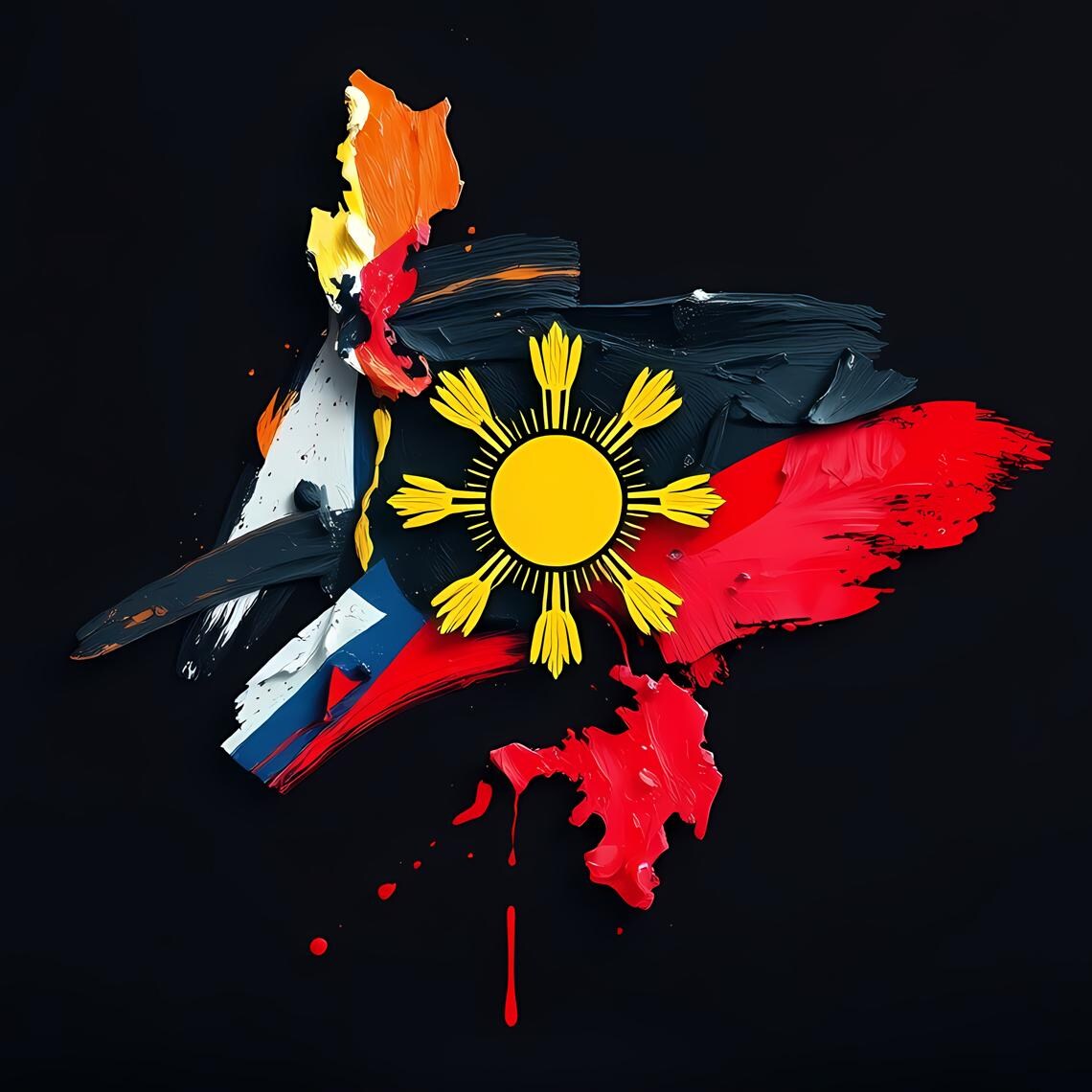 Philippines Flag Design Pintables, Philippine Flags Design, Filipino ...