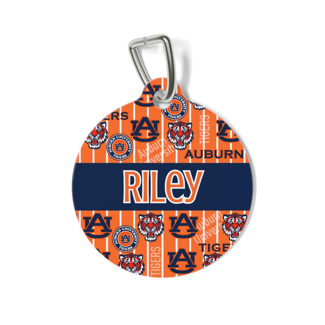 Dog Tag, Custom, Pet Tag, Auburn University, NCAA, College, ID Tag, Dog ...