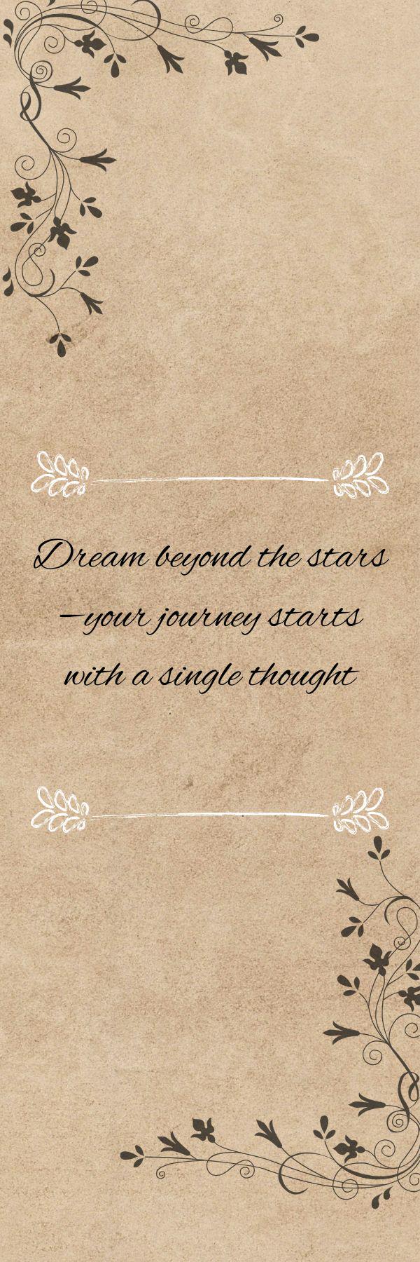 Printable Inspirational Bookmark Bundle Set of 4 | Uplifting Quotes for ...