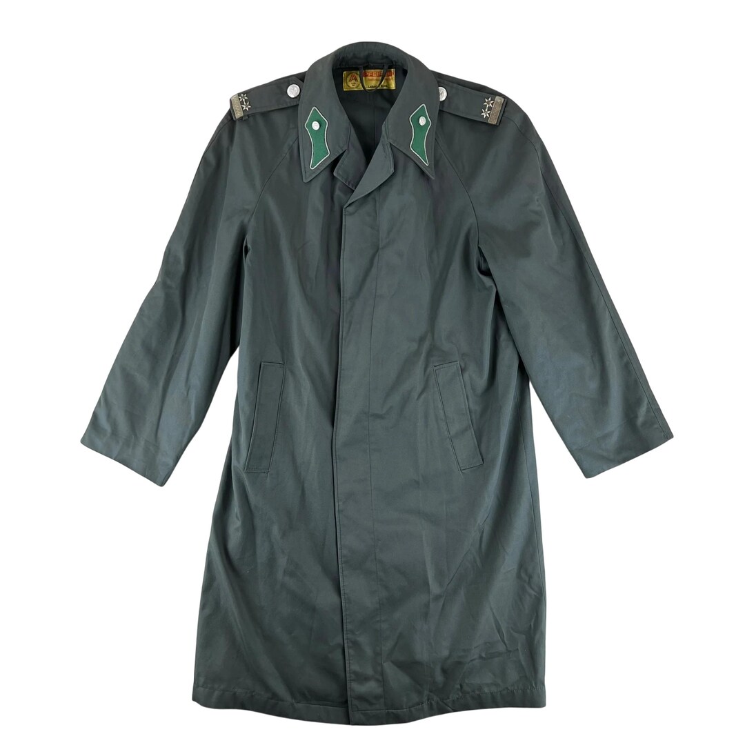 Austrian Army Trench Coat Rain Coat Grey Officers Mac Jaeger Infantry ...