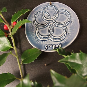 5th Day of Christmas 12 Days of Christmas Limited Edition Collector ...