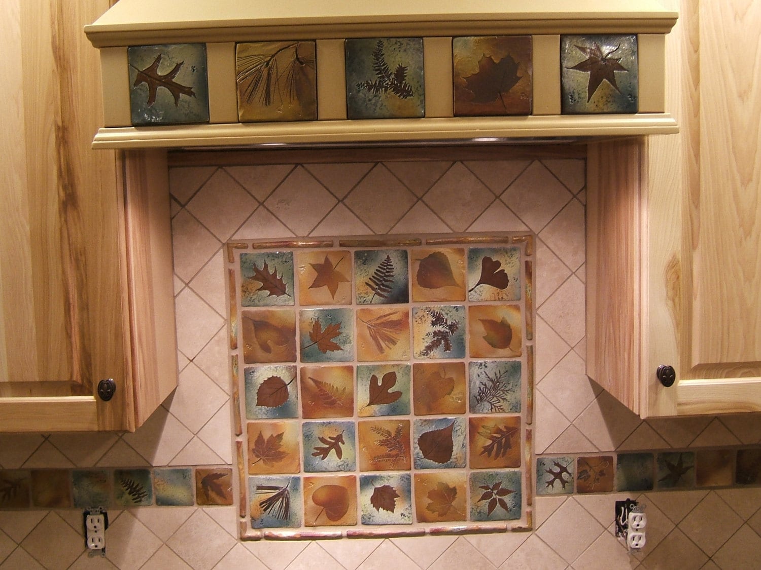 Backsplash Tiles 3 Rustic Decor Nature Themed Botanical - Etsy